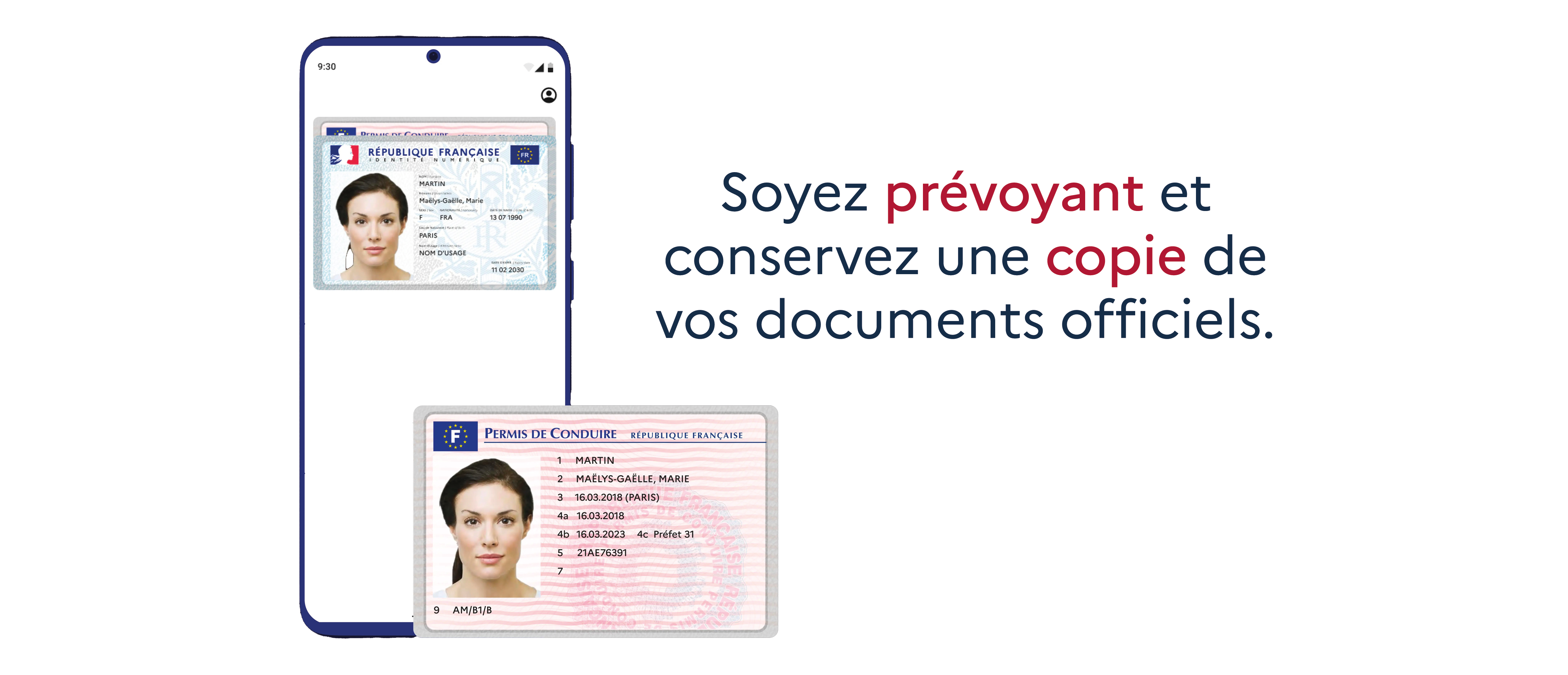 Perte de documents officiels d'identité | Ma Sécurité